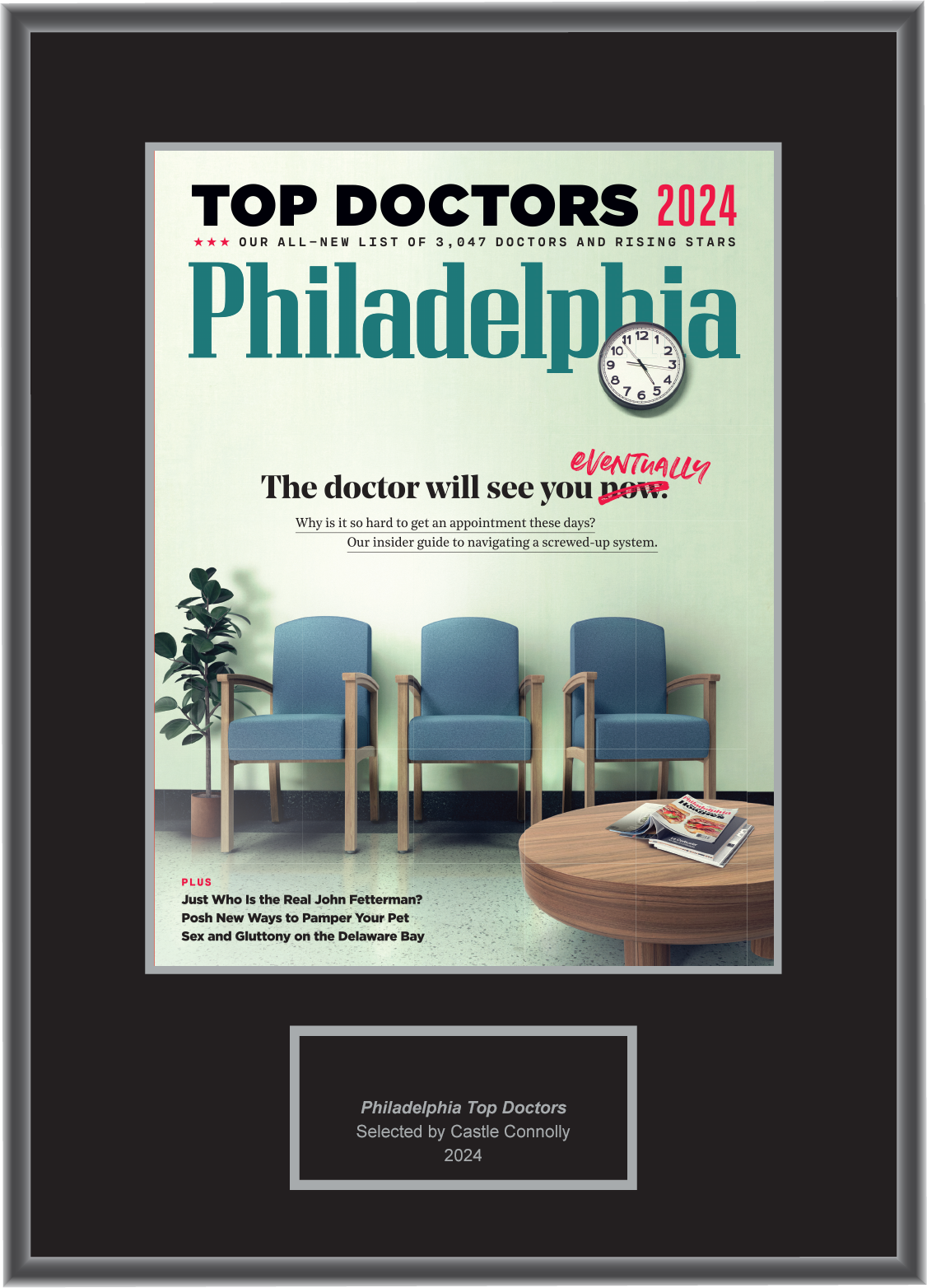 2024 Regional - Philadelphia Magazine - Plaque – Castle Connolly - Top ...